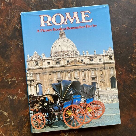 Vintage | Accents | Vintage Romebook Images And History Of Rome Italy ...